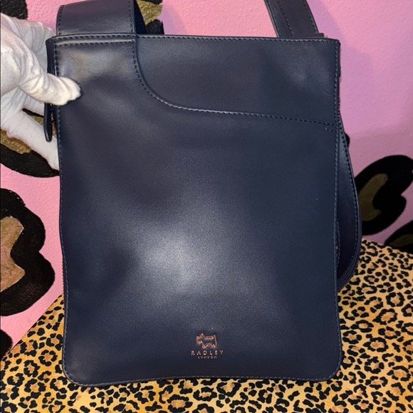 RADLEY LONDON | Bags | Radley London Navy Leather Crossbody Bag | Poshmark